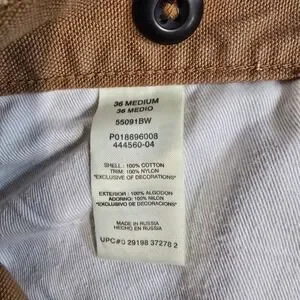 Walls | Pants | Walls Mens Two Tone Cotton Duck Canvas Brush Guard Work ...